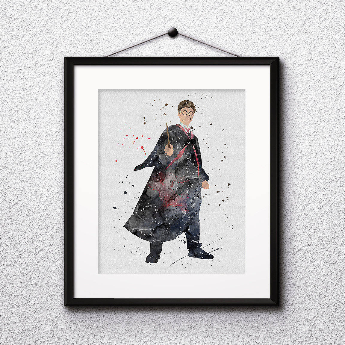 Harry Potter Watercolor Print Harry Potter Art Harry Potter Painting Harry Potter Watercolor Print Harry Potter Art Harry Potter Painting
